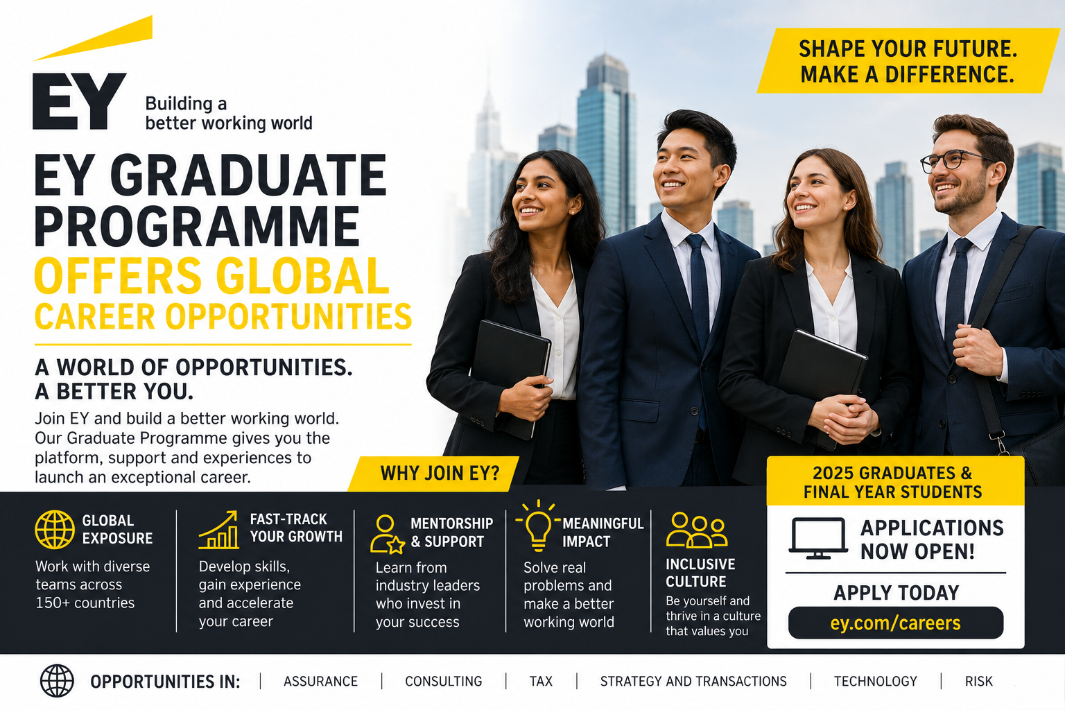 EY Graduate Programme Offers Global Career Opportunities ...