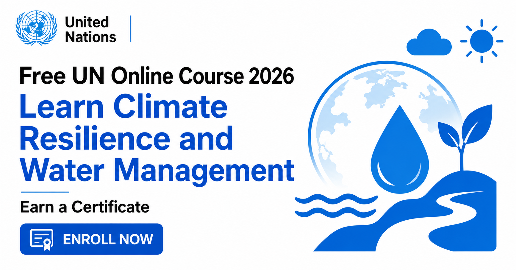 Free UN Online Course 2026: Learn Climate Resilience and Water ...