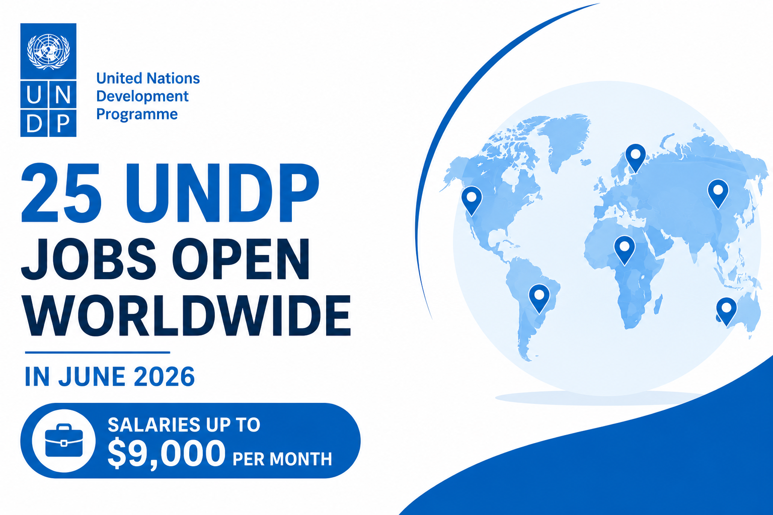 25 UNDP Jobs Open Worldwide in June 2026 (Salaries Up to $9,000 Per ...