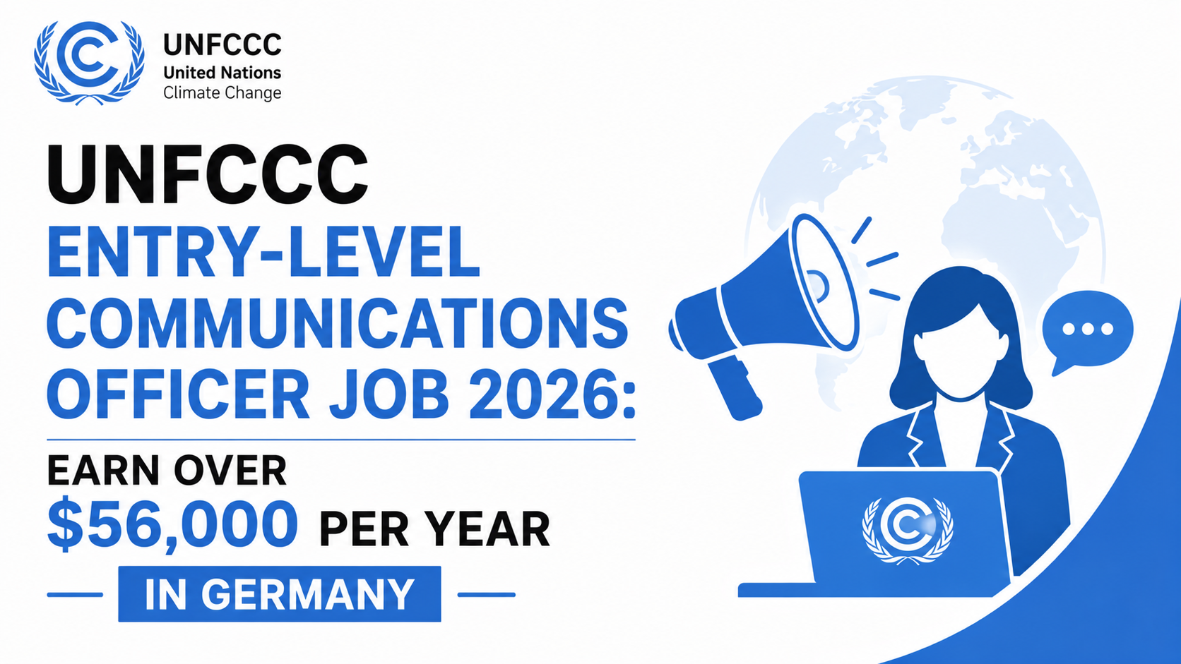UNFCCC Entry-Level Communications Officer Job 2026: Earn Over $56,000 ...
